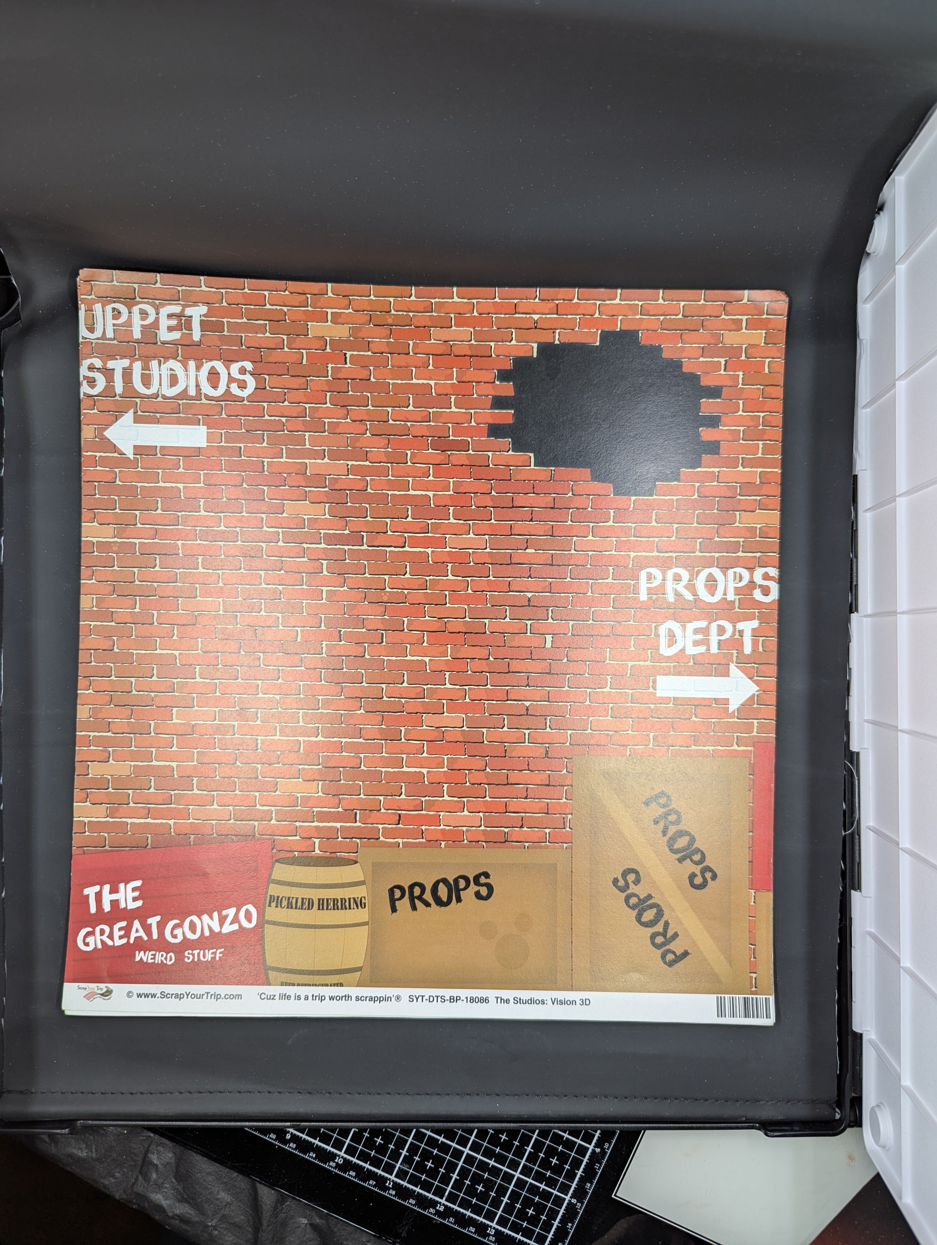 12x12 Muppet studios – Scrapendipity Online