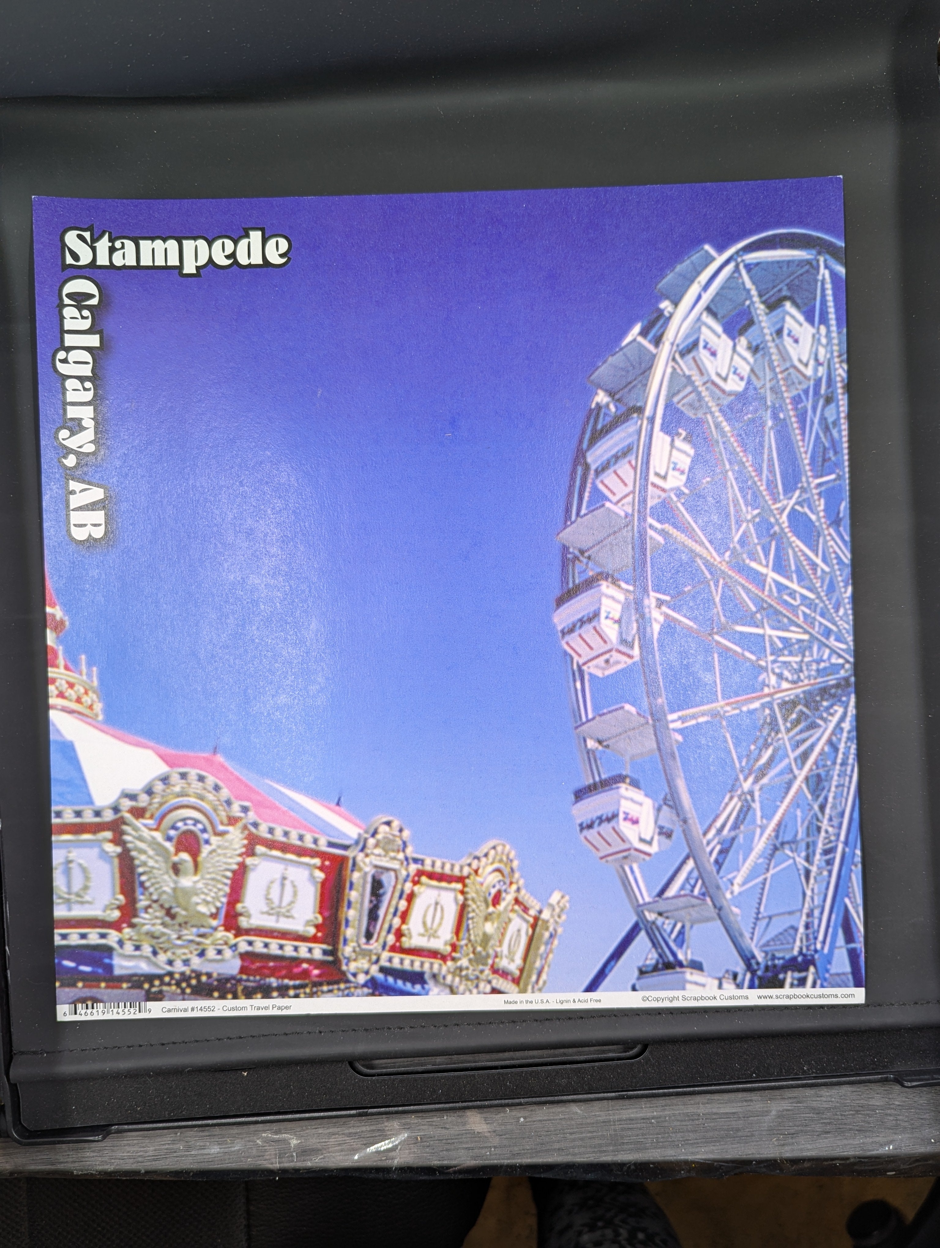 Calgary stampede carnival wheel – Scrapendipity Online